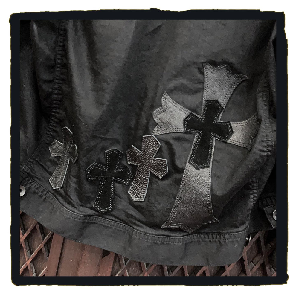 reborn project - biker jacket – deep anger