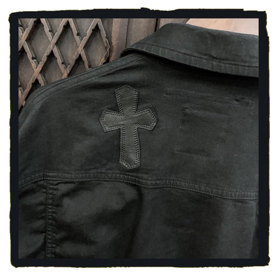 reborn project - biker jacket – deep anger